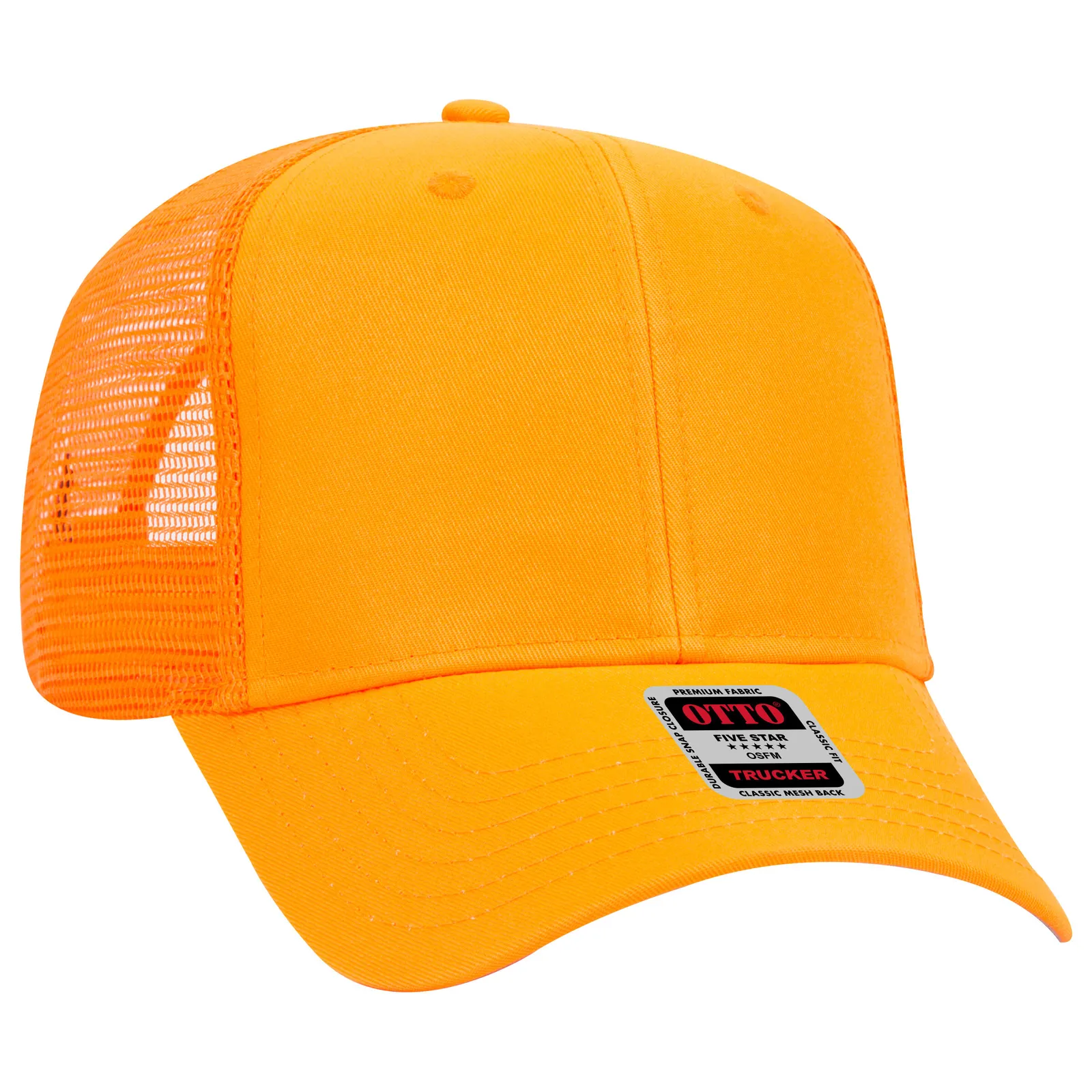 6 Panel Mid Profile Trucker Cap | Headwear | Otto